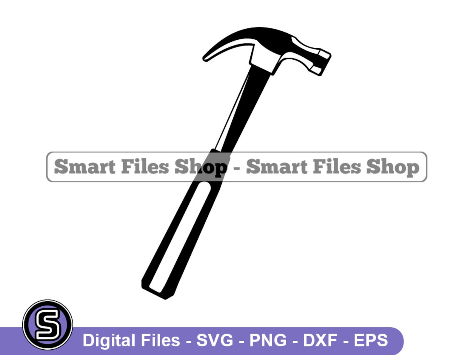 Hammer Svg Tools Svg Handyman Svg Hammer Dxf Hammer Png | Etsy