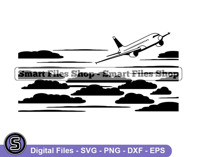 Jumbo Jet Svg, Airliner Svg, Airplane Svg, Jumbo Jet Png, Jumbo Jet Jpg ...