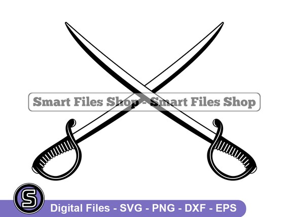 Sword Logo Svg Sword Svg Sable Svg Weapon Svg Sword Dxf - Etsy