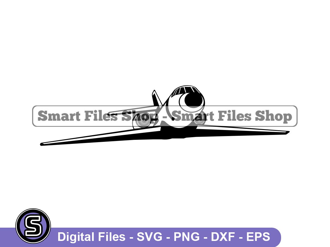 Private Jet 4 Svg Private Jet Svg Aircraft Svg Airplane | Etsy
