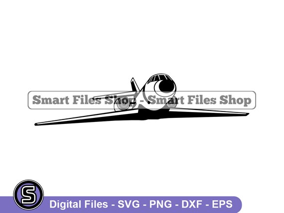 Private Jet 4 Svg Private Jet Svg Aircraft Svg Airplane | Etsy