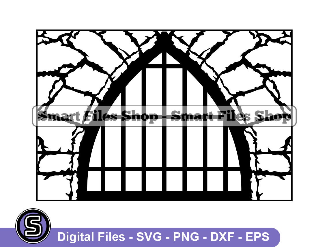 Dungeon Svg Prison Svg Barred Window Svg Dungeon Svg | Etsy