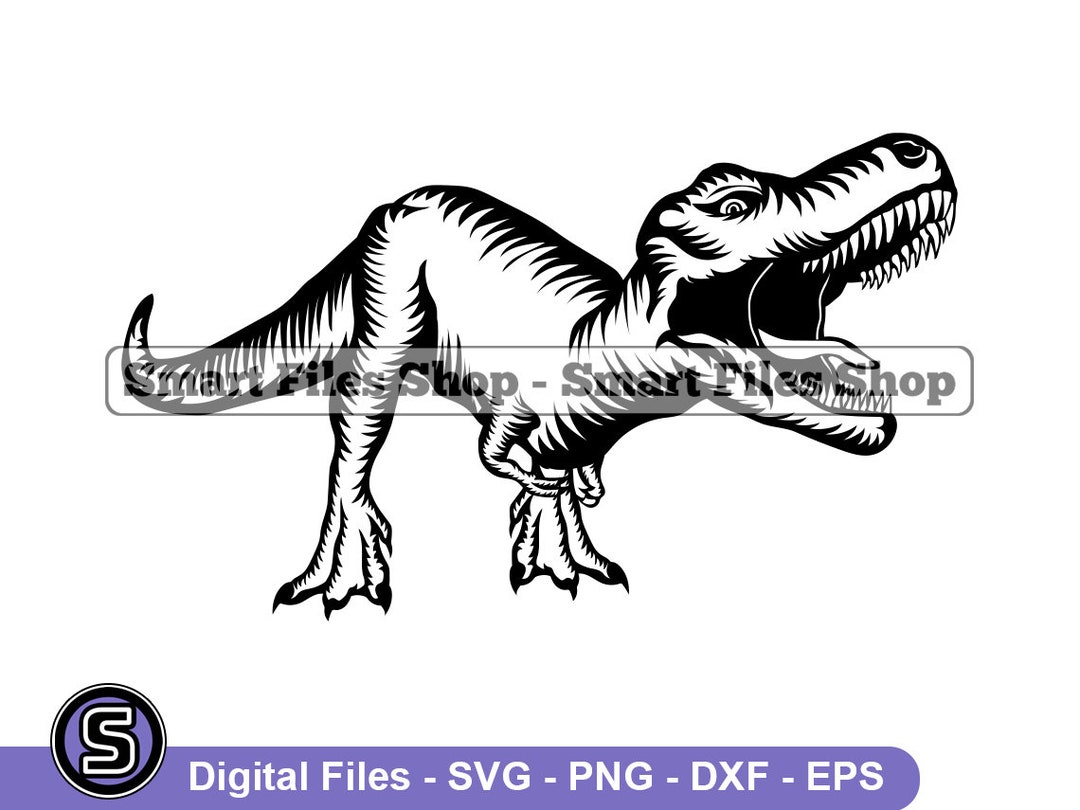 T-rex 2 Svg, T-rex Svg, Trex Svg, Tyranosaurus Rex Svg, T-rex Dxf, T ...