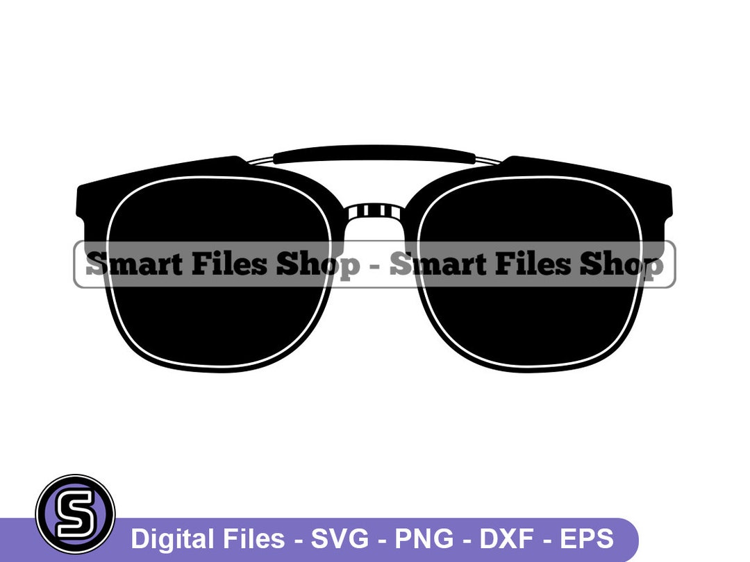 Sunglasses SVG, Vintage Sunglasses Svg, Sunglasses Dxf, Sunglasses Png ...