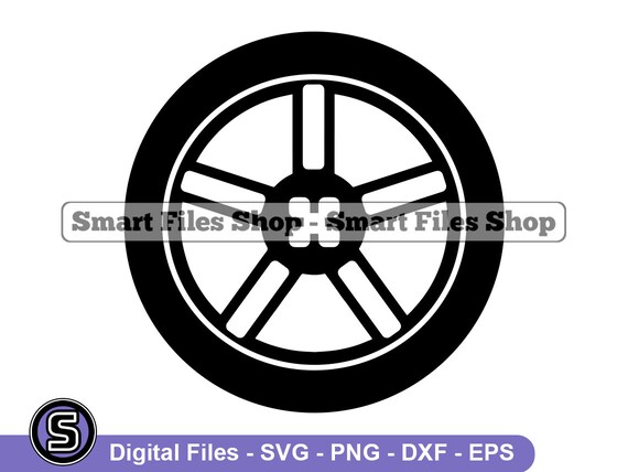 Car Rim 2 Svg Car Tire Svg Tire Shop Svg Car Tire Svg - Etsy