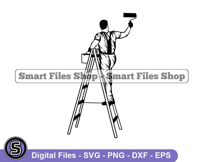 Painter 4 Svg, Painter Svg, Painting Svg, Painter Png, Painter Jpg ...