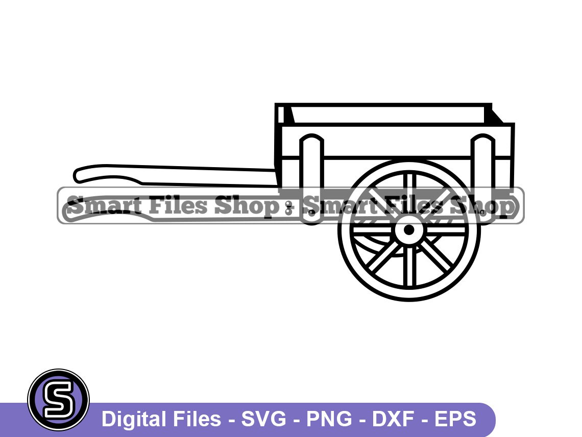 Ox Cart Svg Wooden Trolley Svg Ox Cart Dxf Ox Cart Png Ox | Etsy