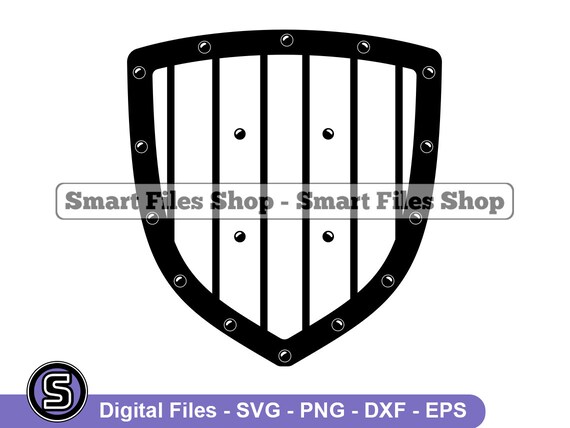 Shield 2 SVG Shield Svg Defence Svg Armor Svg Shield Dxf | Etsy