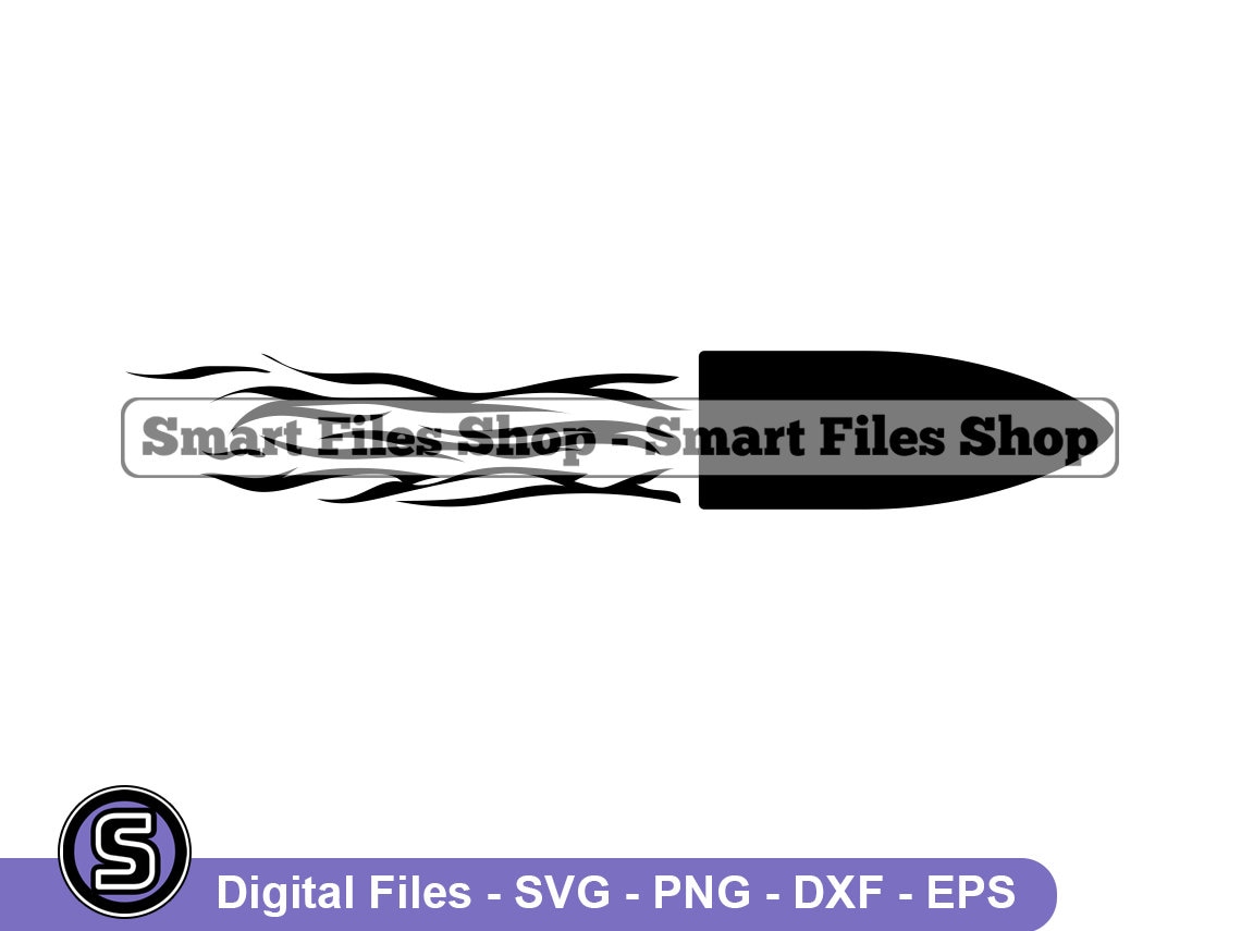 Flying Bullet 3 SVG Bullet Svg Ammo Svg Bullet Dxf Bullet | Etsy