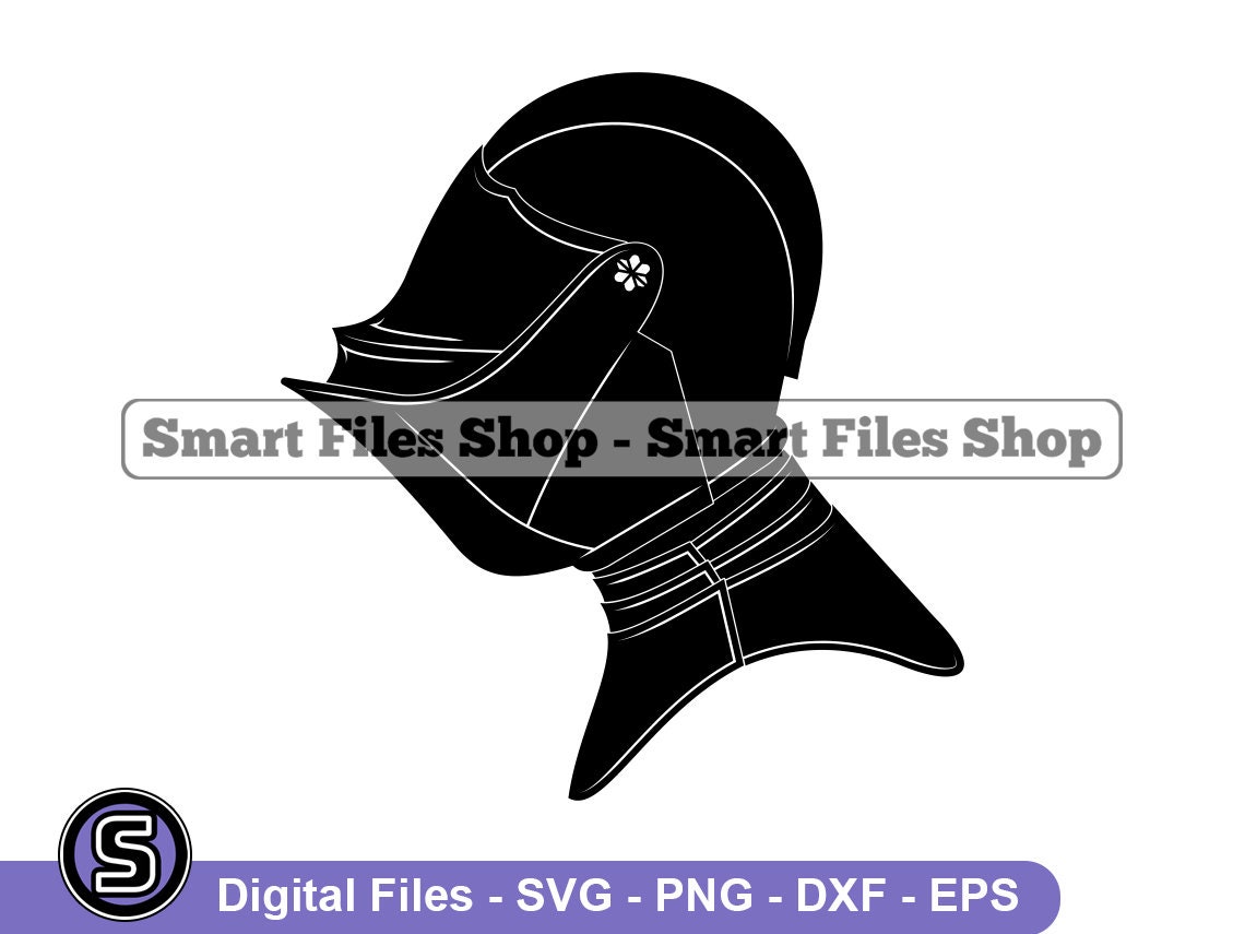 Knight Helmet Silhouette