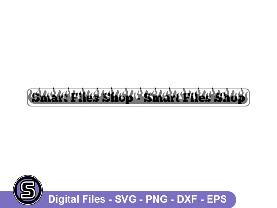 Flames Line SVG Flames Svg Fire Svg Flames Dxf Flames Png | Etsy