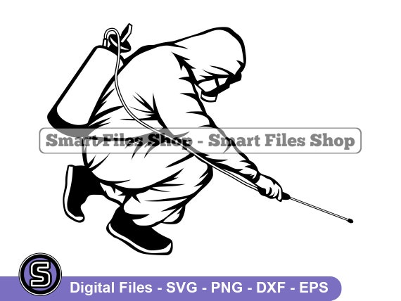 Pest Control 2 Svg Exterminator Svg Pest Control Company | Etsy