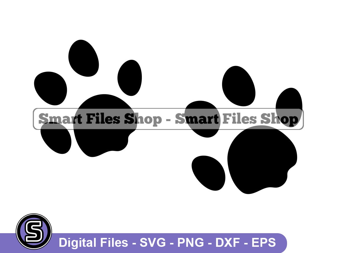 Lynx Footprint 2 SVG Lynx Svg Footprint Svg Footprint Dxf | Etsy