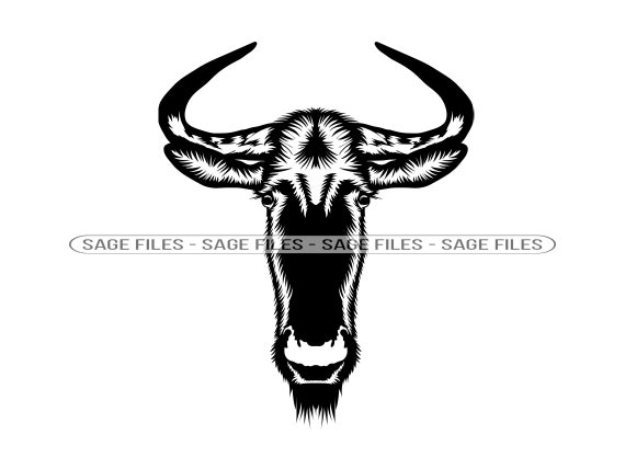 Wildebeest Clipart Face Wildebeest :: African Safari Photography By