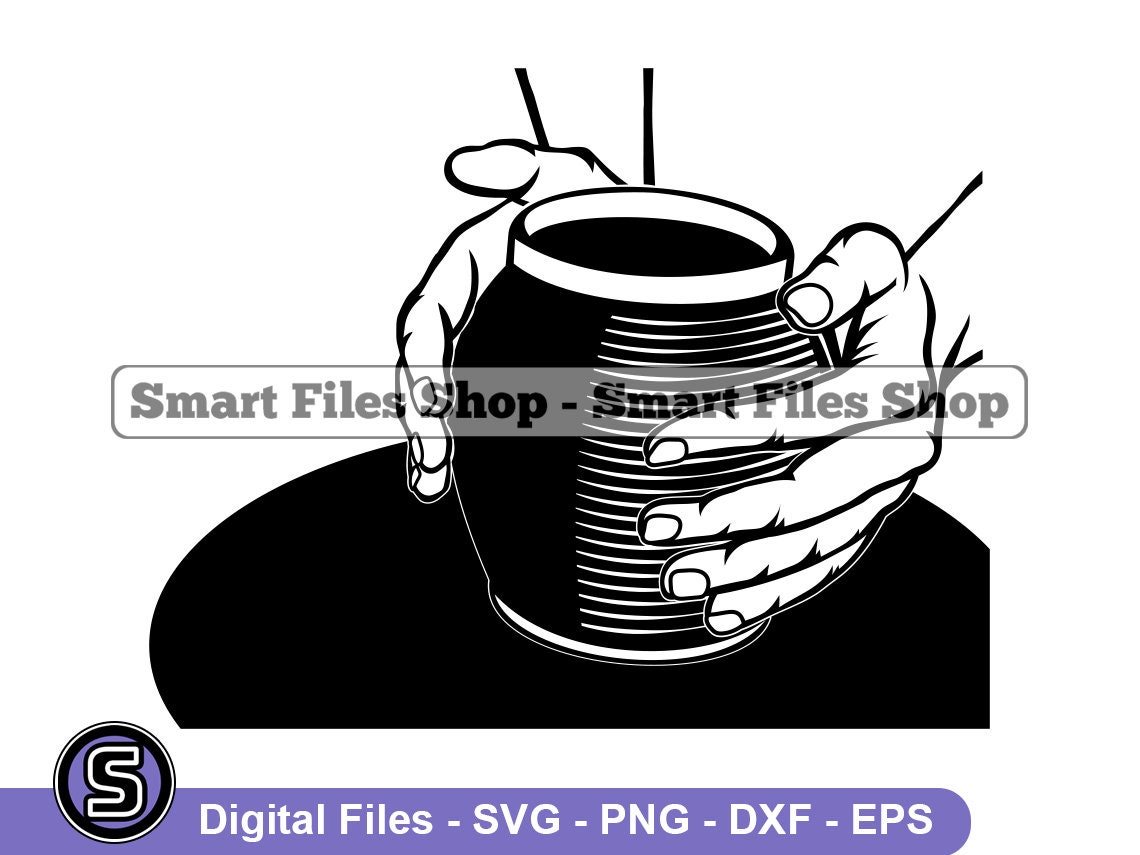 Pottery Svg, Ceramics Svg, Porcelain Svg, Pottery Dxf, Pottery Png ...