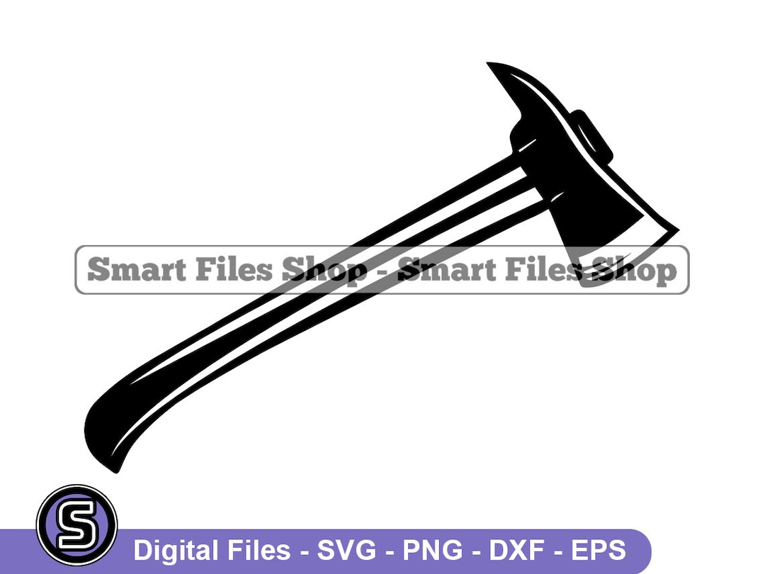 Firefighter Axe Svg, Firefighter Svg, Fireman Axe Svg, Firefighter Axe ...