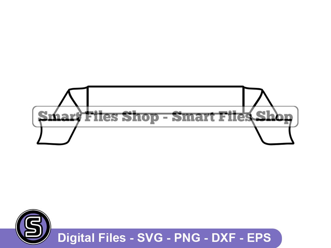 Banner Outline Svg, Banner Svg, Decorative Svg, Banner Dxf, Banner Png ...