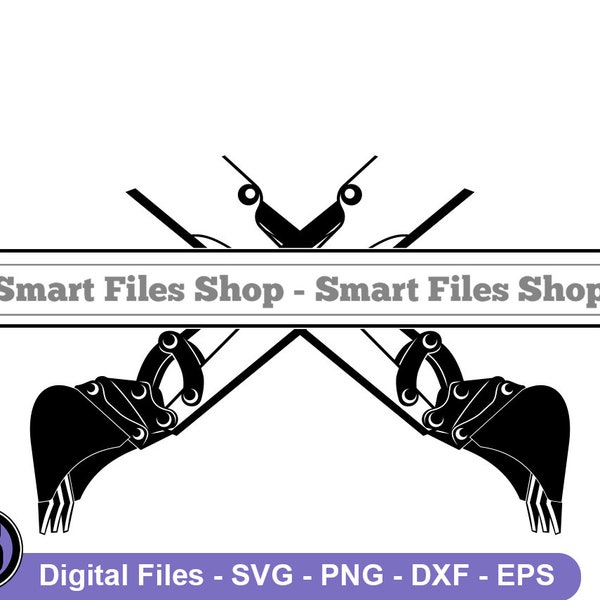 Excavator Bucket Svg - Etsy