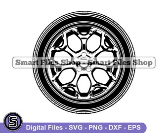 Car Tire Repair Dxf - Etsy