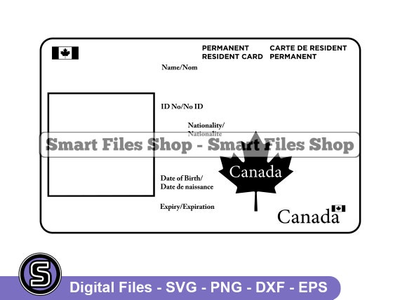 Canadian Id Template