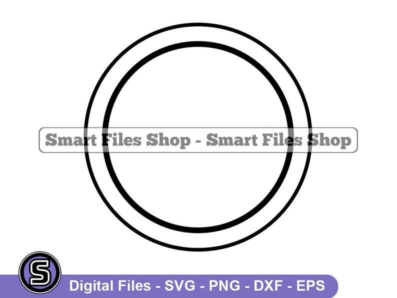 Circle Design Element Svg Circle Svg Decorative Svg Circle - Etsy