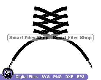 Shoelace Svg, Shoe Strings Clipart, Shoelace Png, Shoe Strings Dxf Logo ...