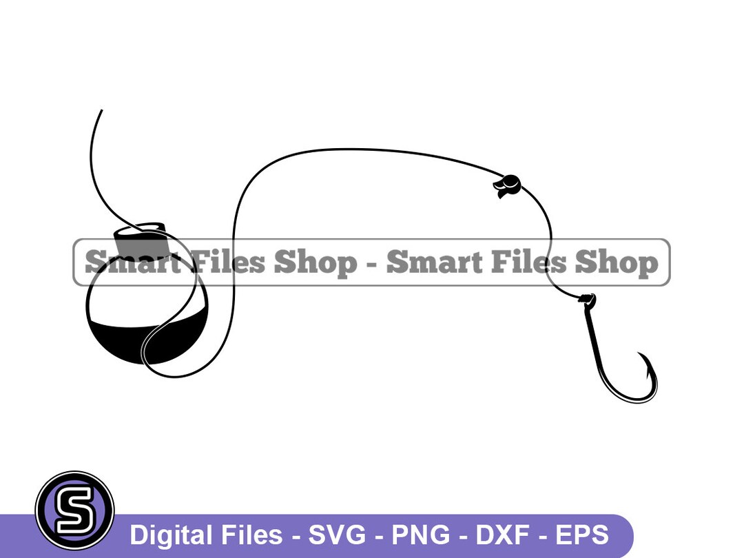 Fishing Hook Svg, Sinker Svg, Bobber Svg, Fishing Svg, Fishing Dxf ...