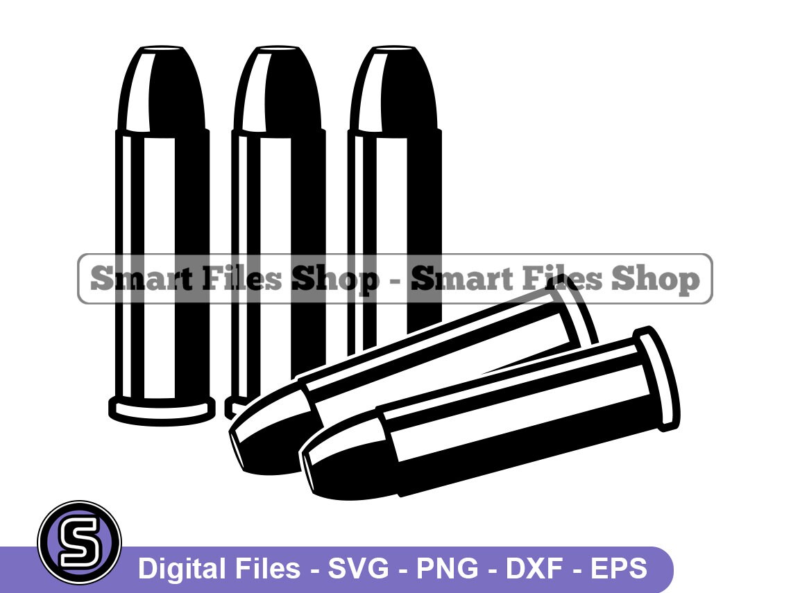 Bullets 3 Svg Bullets Svg Bullet Svg Ammo Svg Bullets | Etsy