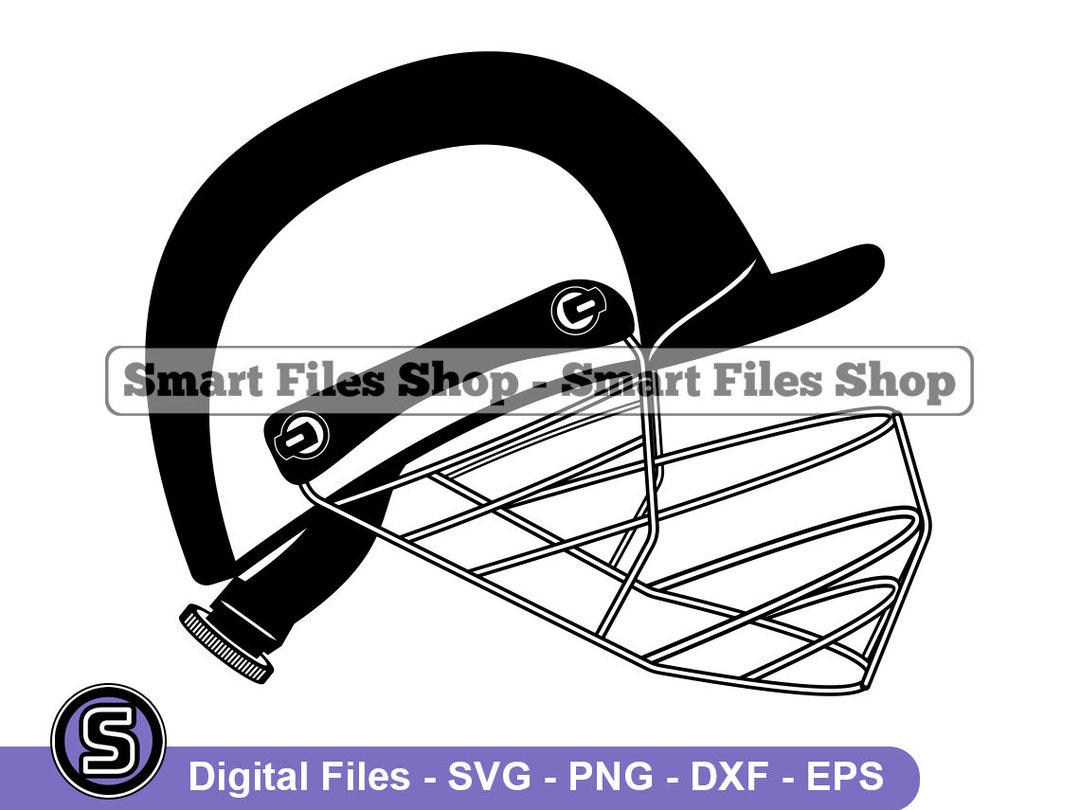 Cricket Helmet SVG, Cricket Svg, Cricket Dxf, Cricket Png, Cricket ...