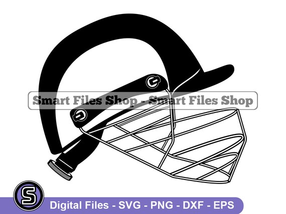 Cricket Helmet SVG Cricket Svg Cricket Dxf Cricket Png | Etsy