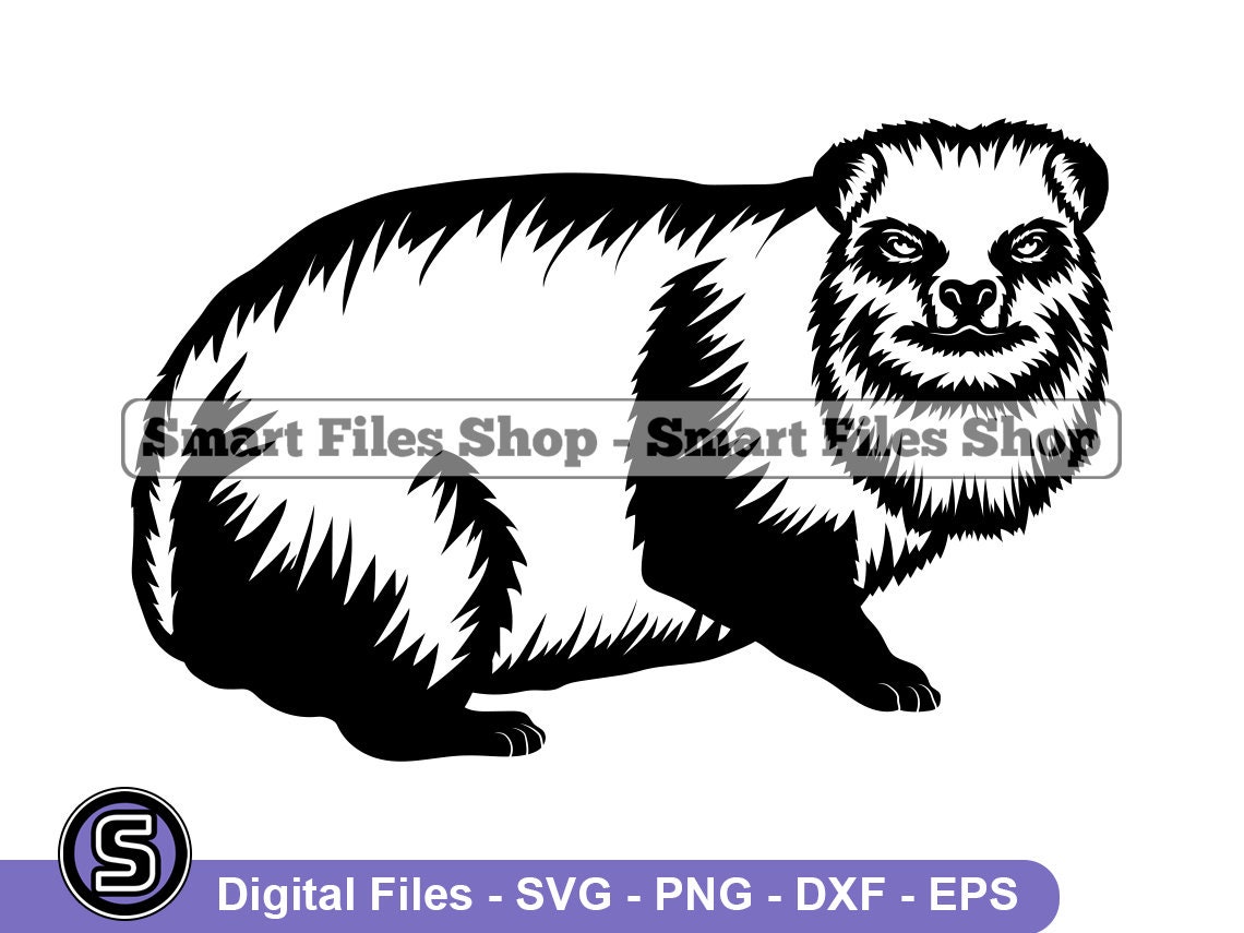 Rock Hyrax SVG Hyrax SVG Animals Svg Rock Hyrax Dxf Rock - Etsy UK