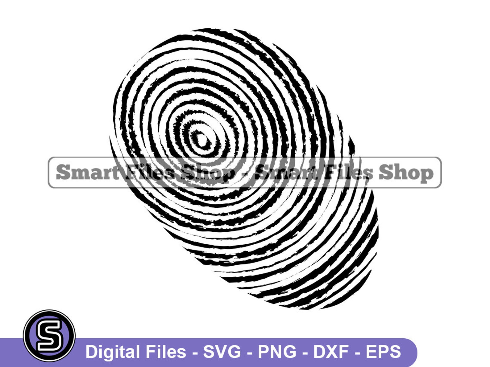 Fingerprint Svg Fingerprint Dxf Fingerprint Png Fingerprint - Etsy