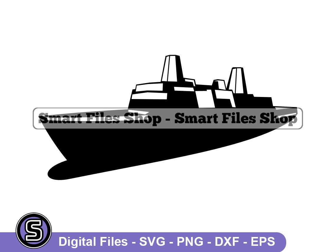 Stealth Battleship Svg Battleship Svg Navy Svg Stealth Ship - Etsy