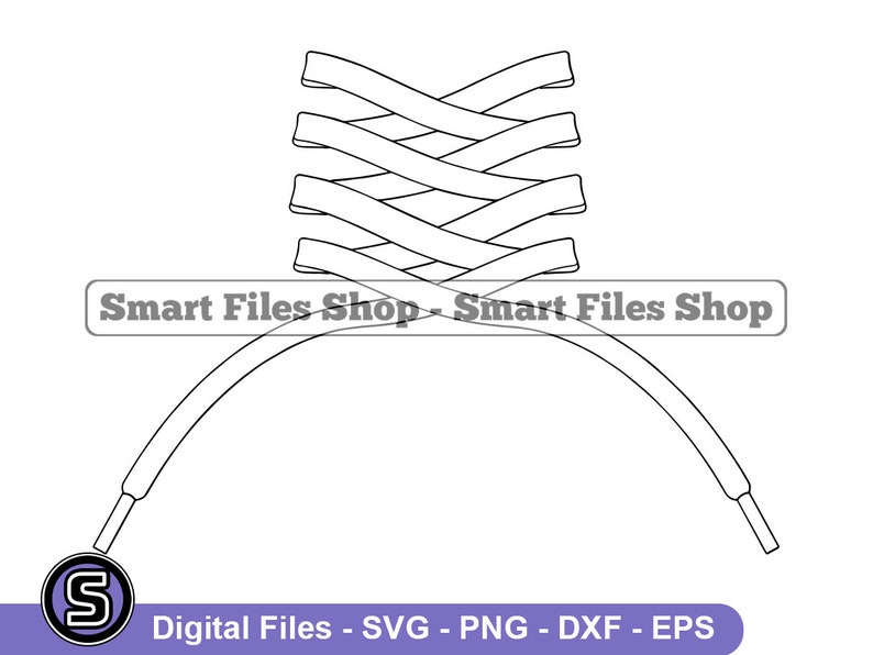 Shoelace Outline SVG Shoelace SVG Shoe Lace Svg Shoelace - Etsy UK