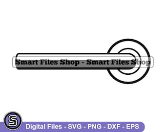 Door Handle Dxf - Etsy