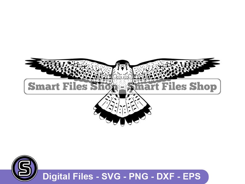 Hawk Logo Svg Hawk Svg Hawk Dxf Hawk Png Hawk Clipart - Etsy
