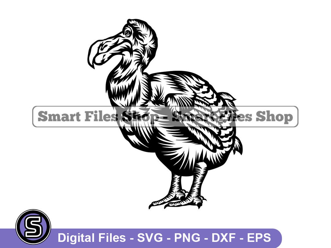 Dodo Svg, Bird Svg, Extinct Animals Svg, Dodo Dxf, Dodo Png, Dodo ...