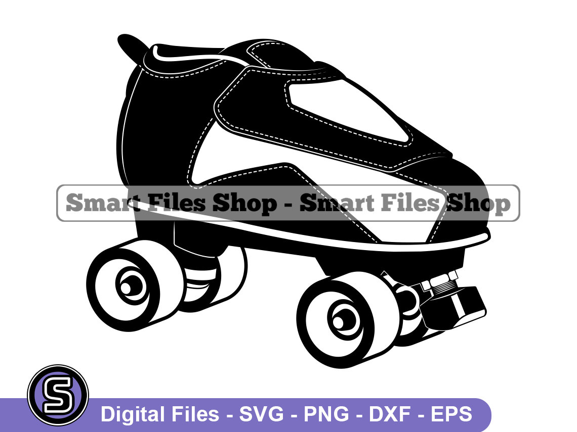 Roller Blades 7 Svg Roller Skates Svg Roller Blades Dxf | Etsy