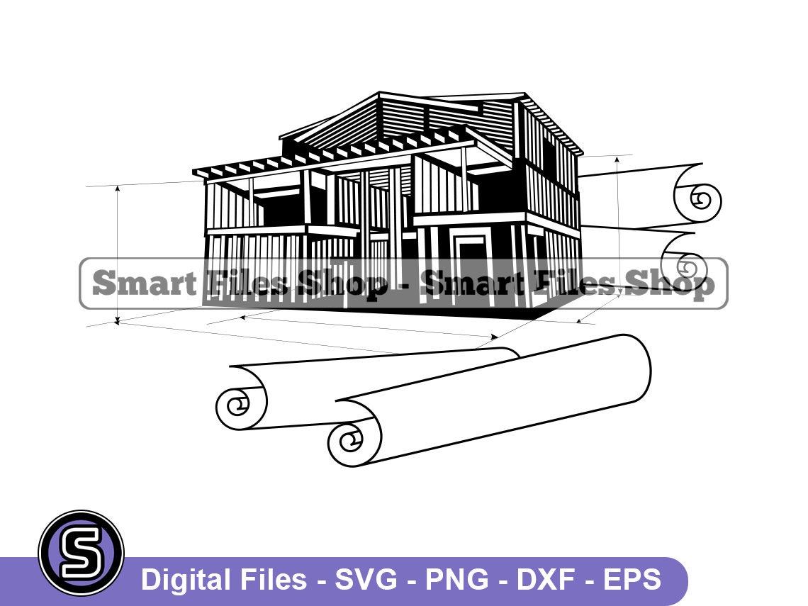 Architect Logo 2 Svg Construction Svg Builder Svg - Etsy