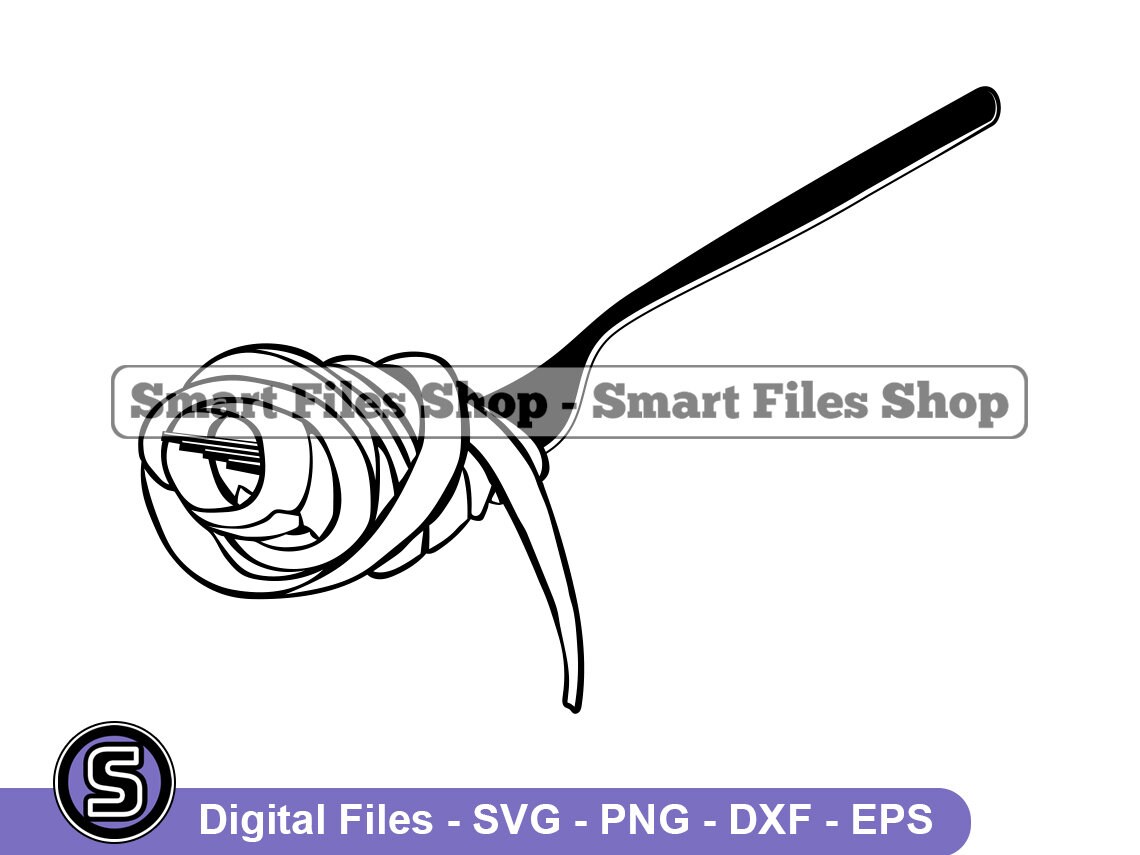 Fork of Spaghetti Svg Spaghetti Svg Pasta Svg Food Svg - Etsy