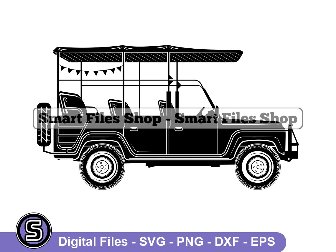 Safari Car 4 SVG Safari SVG Africa Svg off Road Vehicle - Etsy Ireland