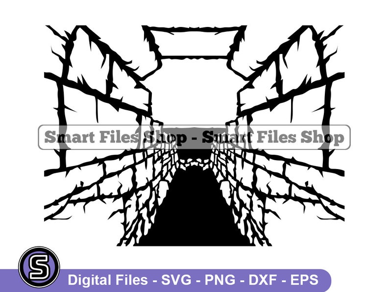 Stone Tunnel Svg, Underground Svg, Tunnel Svg, Tunnel Dxf, Tunnel Png ...