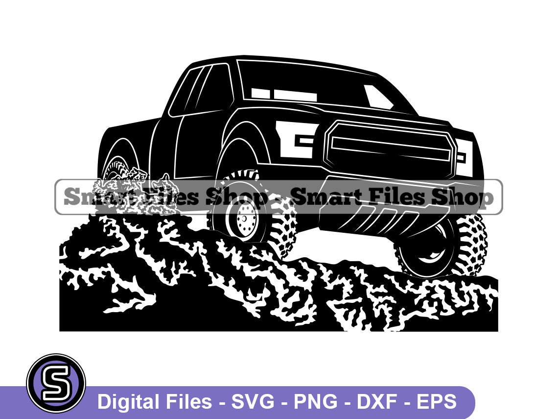 Pickup Truck 2 SVG Pickup Truck Svg Pickup Truck Dxf | Etsy