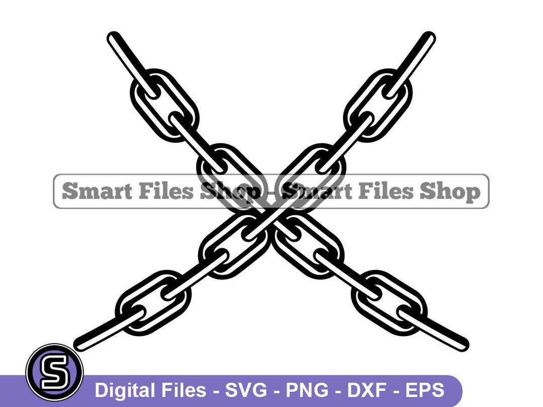 Chain Logo Svg, Chain Svg, Chain Design Svg, Chain Dxf, Chain Png ...