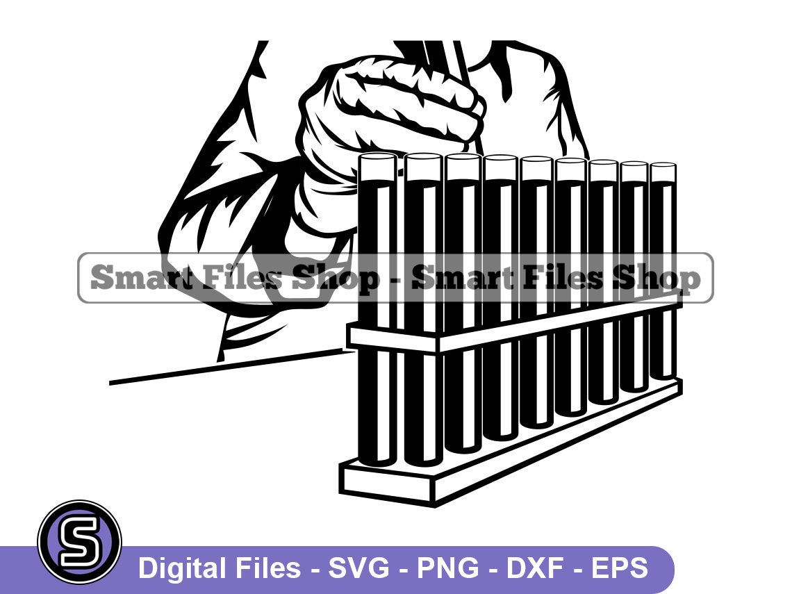 Laboratory Svg Lab Svg Pharma Svg Laboratory Dxf - Etsy