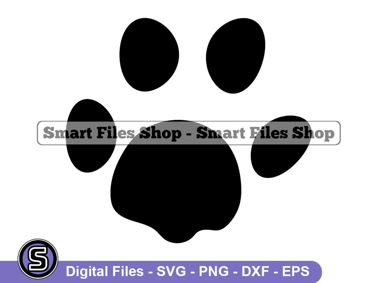 Lynx Footprint SVG Lynx Svg Footprint Svg Footprint Dxf - Etsy