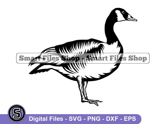 Kanadier Gans 2 SVG Gänse Svg Gänse Svg Gänse Dxf Gans - Etsy Schweiz