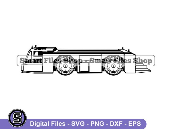 Aircraft Towing Tractor Svg Airport Svg Travel Svg Airport | Etsy