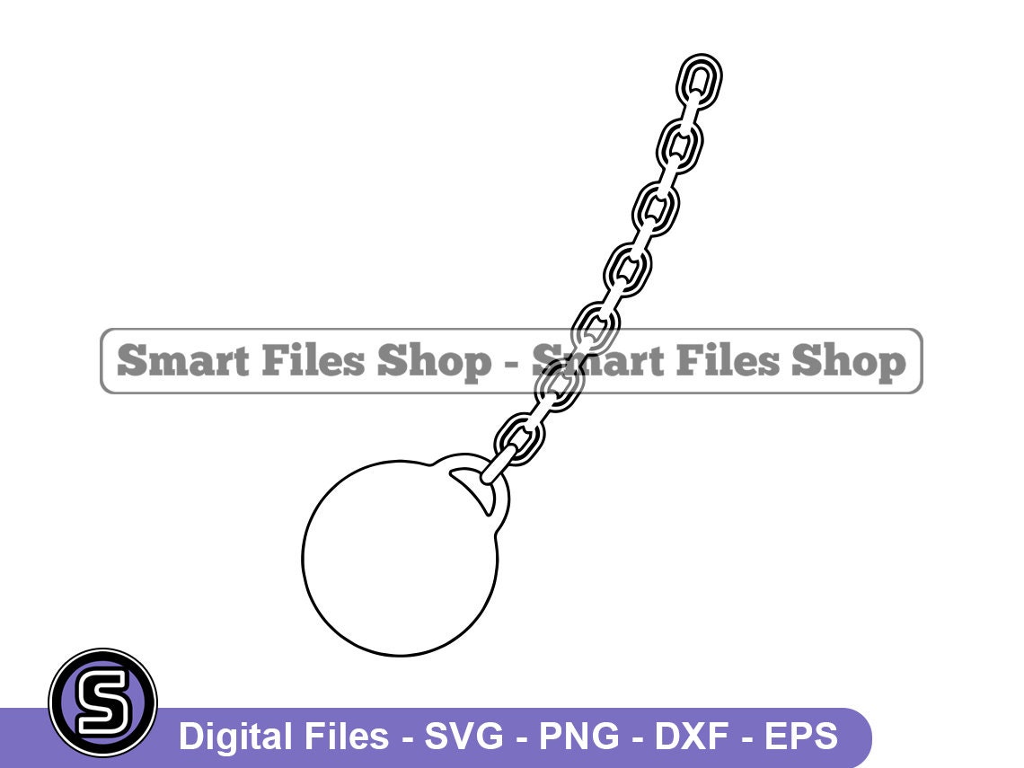 Wrecking Ball Outline Svg Wrecking Ball Svg Demolition Svg - Etsy