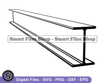 Steel Beam Svg - Etsy